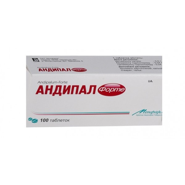 Andipal Forte 100 tablets Andipalum Pain Relief Андипал Форте - Joints ...