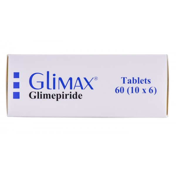 Glimax 60 tablets 4mg Glimepiride Anti Diabetes Глимакс - Medicaments