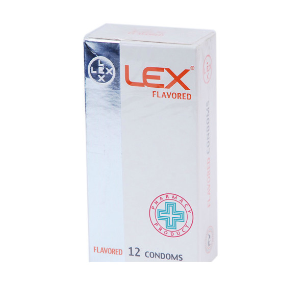 LEX Flavored 12 Condoms Strawberry flavor Презервативы LEX - Medicaments
