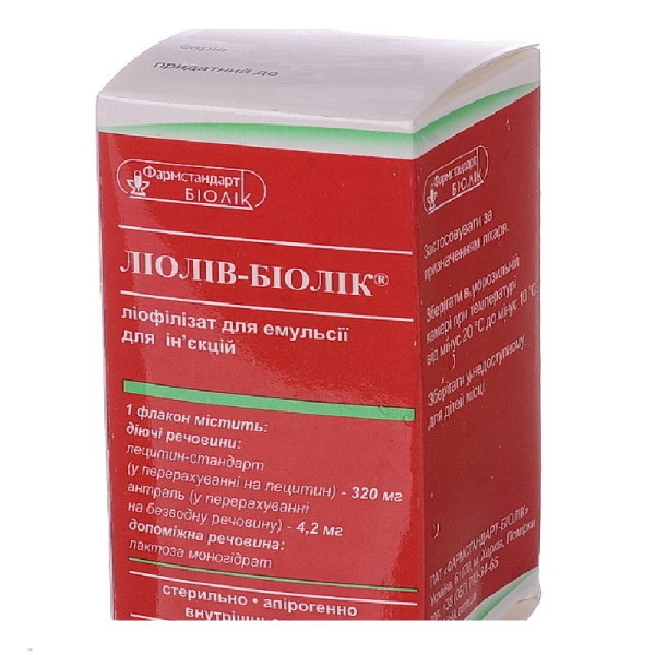 Lioliv Biolik powder lyophilisate for injections 1 flacon Hepatitis ...