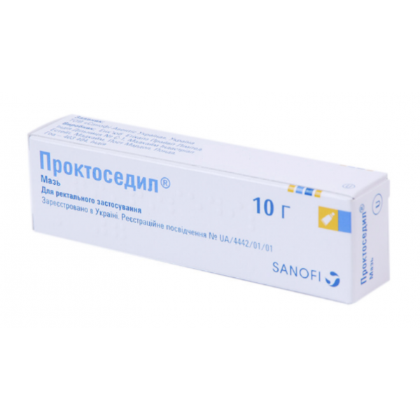 Proctosedyl Proctosedil ointment 10g tube anti hemorrhoid Проктоседил ...