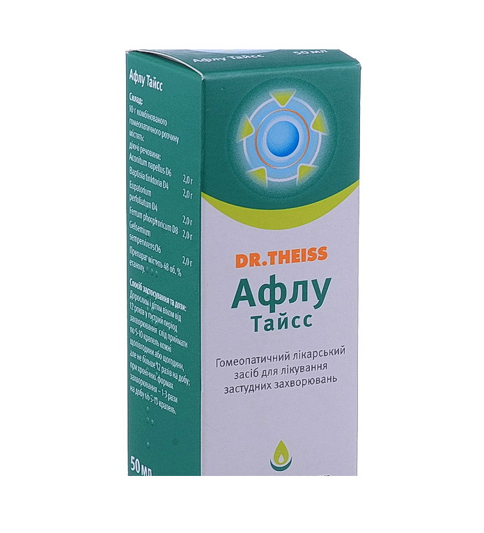 Aflu Theiss oral solution 50ml Colds Flu Cough Афлу Тайсс - For Throat ...