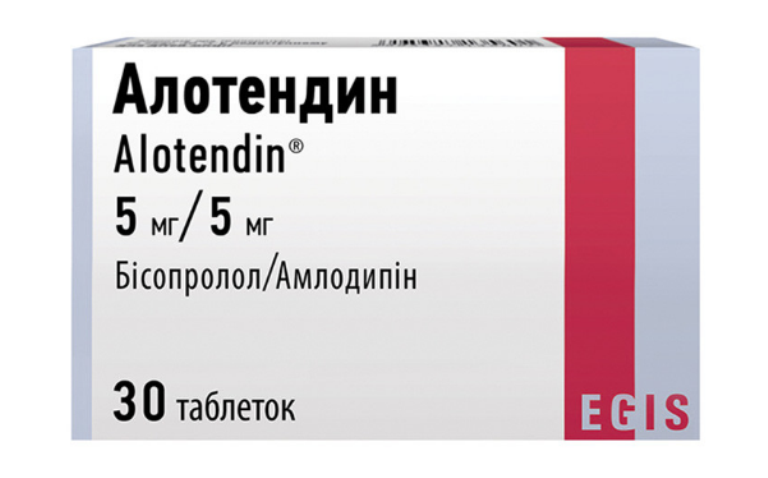 Alotendin 30 tablets Amlodipine 5mg&10mg Bisoprolol fumarate 5mg&10mg ...
