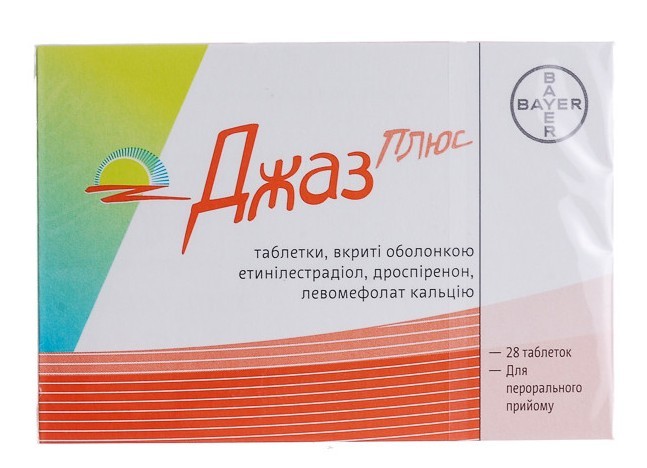 Jaz Plus YAZ 28 tablets Джаз Плюс Contraception