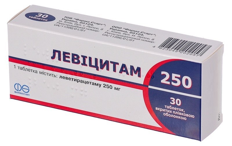 Levicitam 30 tablets 250mg Левицитам Nervous disorders - Psychological ...