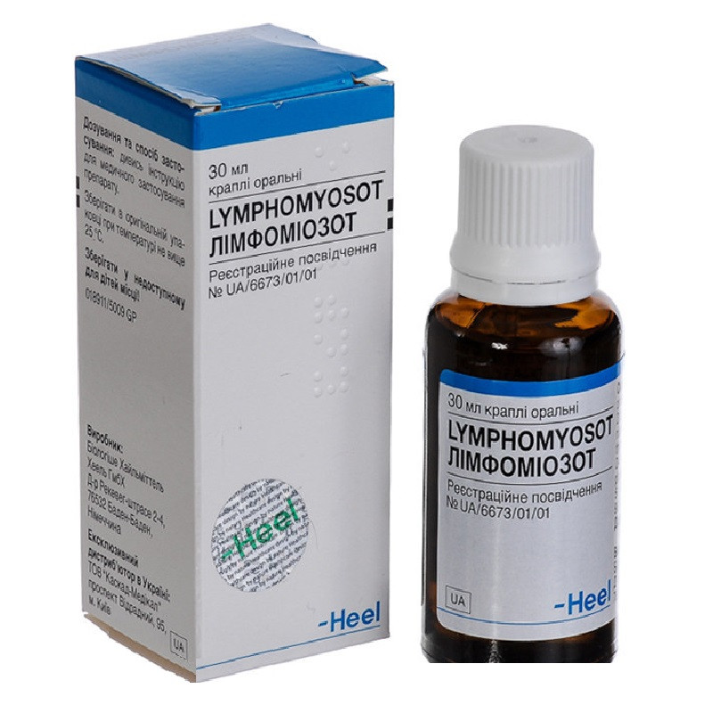 Lymphomyost oral drops 30ml Heel Лимфомиозот - Medicaments