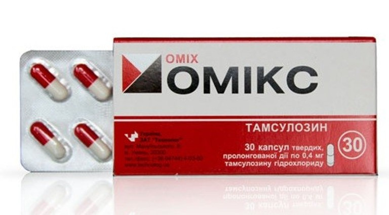 Omix 30 hard capsules 0,4mg Tamsulosin Tamsulosinum Омикс - Medicaments