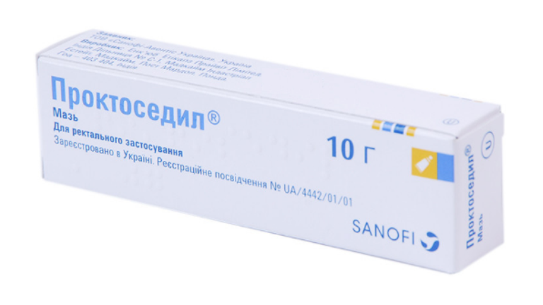 Proctosedyl Proctosedil ointment 10g tube anti hemorrhoid Проктоседил ...