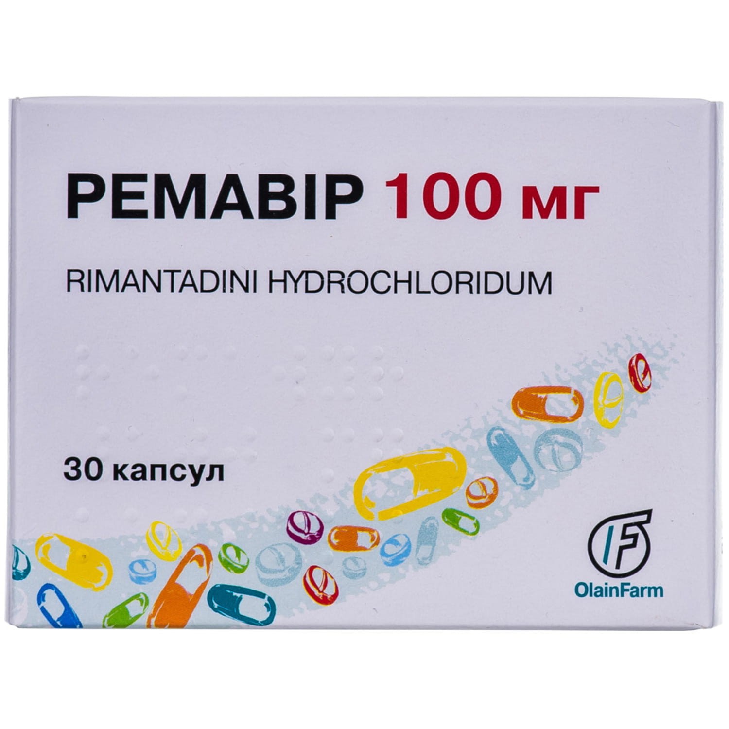 Remavir 30 tablets 100 mg RIMANTADINUM Ремавир - Anti- Infectious ...
