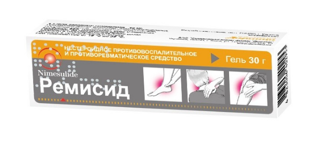 REMISID gel 30g 1% NIMESULIDUM Ремисид - Medicaments