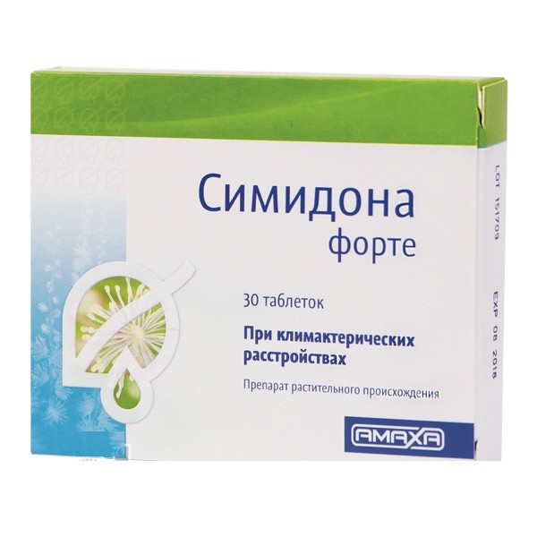 Simidona Forte 30 tablets 13mg Симидона Форте - Psychological & Nervous ...